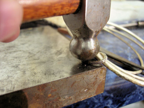 How To Create Hammered Silver Bangles | The Bench