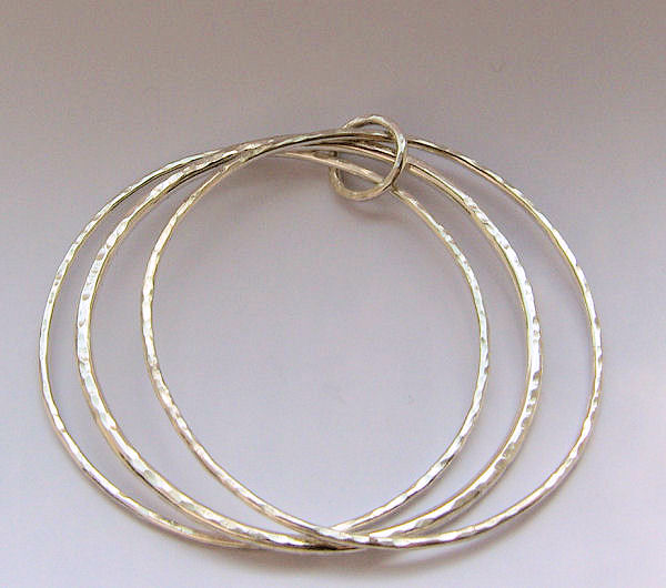 How To Create Hammered Silver Bangles | The Bench
