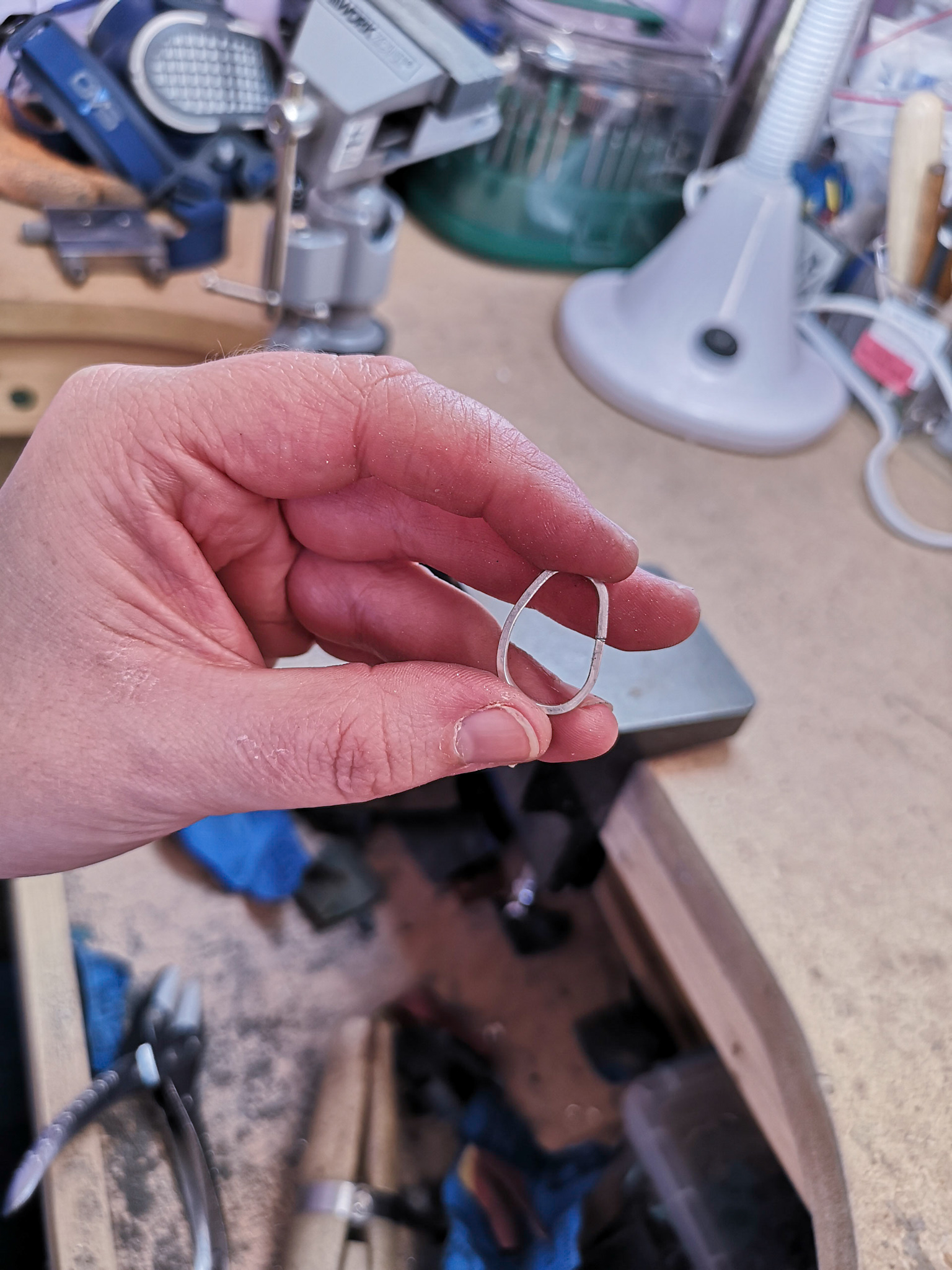 How to make a Hand Stamped Ring - The Bench