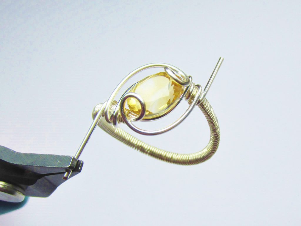 Sterling Silver Cut Gemstone Ring - The Bench