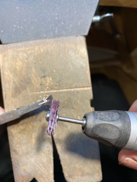 How To Create Texture Using Polishing Tools | The Bench