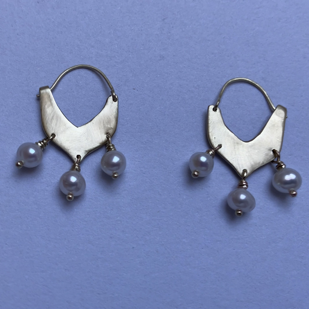 30 Minute Make: Brass Hinge Earrings - The Bench | Cooksongold