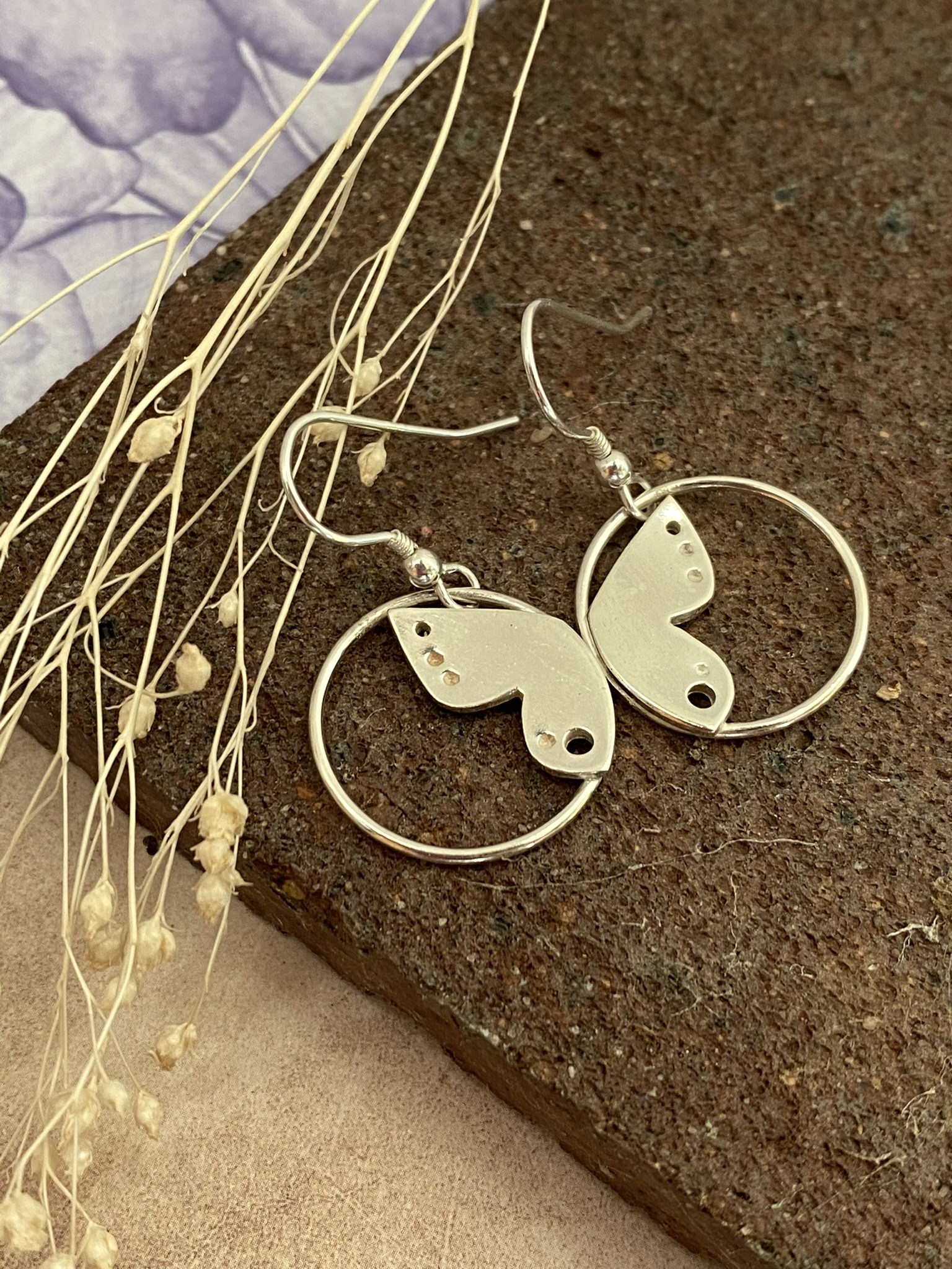 Butterfly Wing Earrings - The Bench