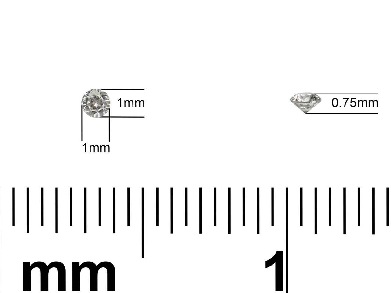 Lab Grown Diamond 1.30ct, Round Brilliant Cut, D Colour Vs Clarity, 7mm - cooksongold.com