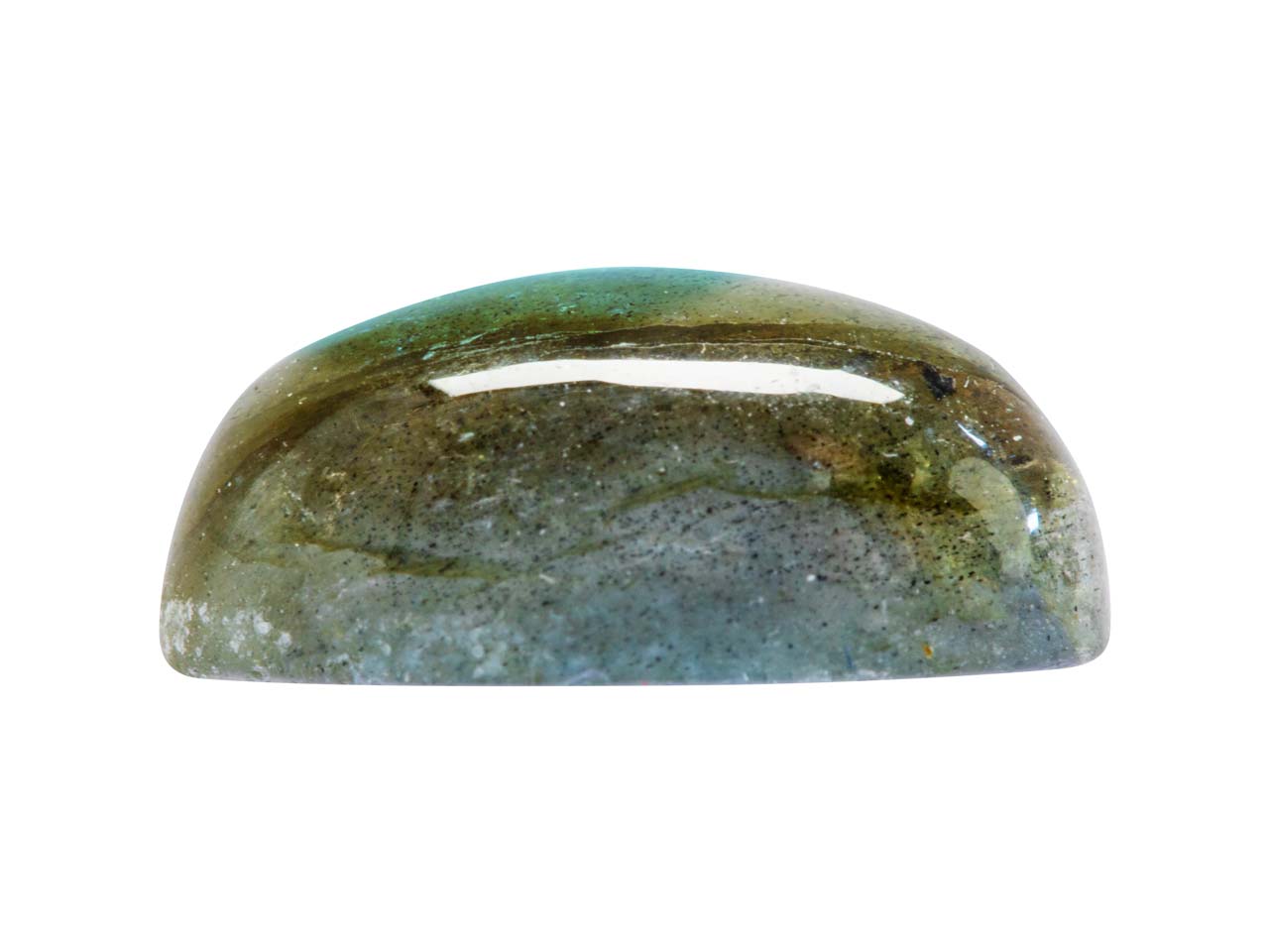 Labradorite, Oval Cabochon, 14x10mm - cooksongold.com