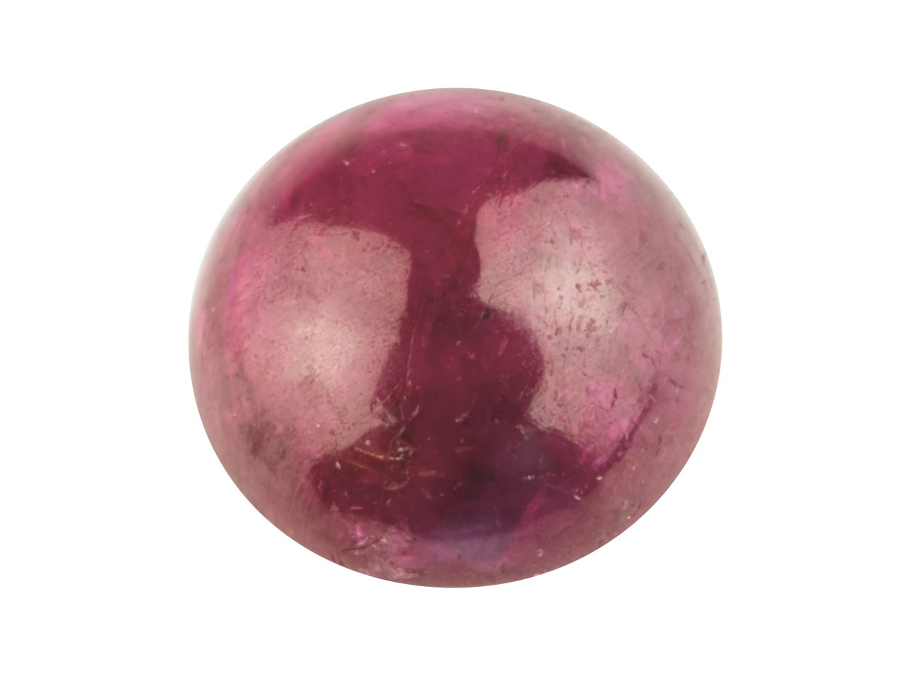 Ruby, Round Cabochon, 3mm - cooksongold.com