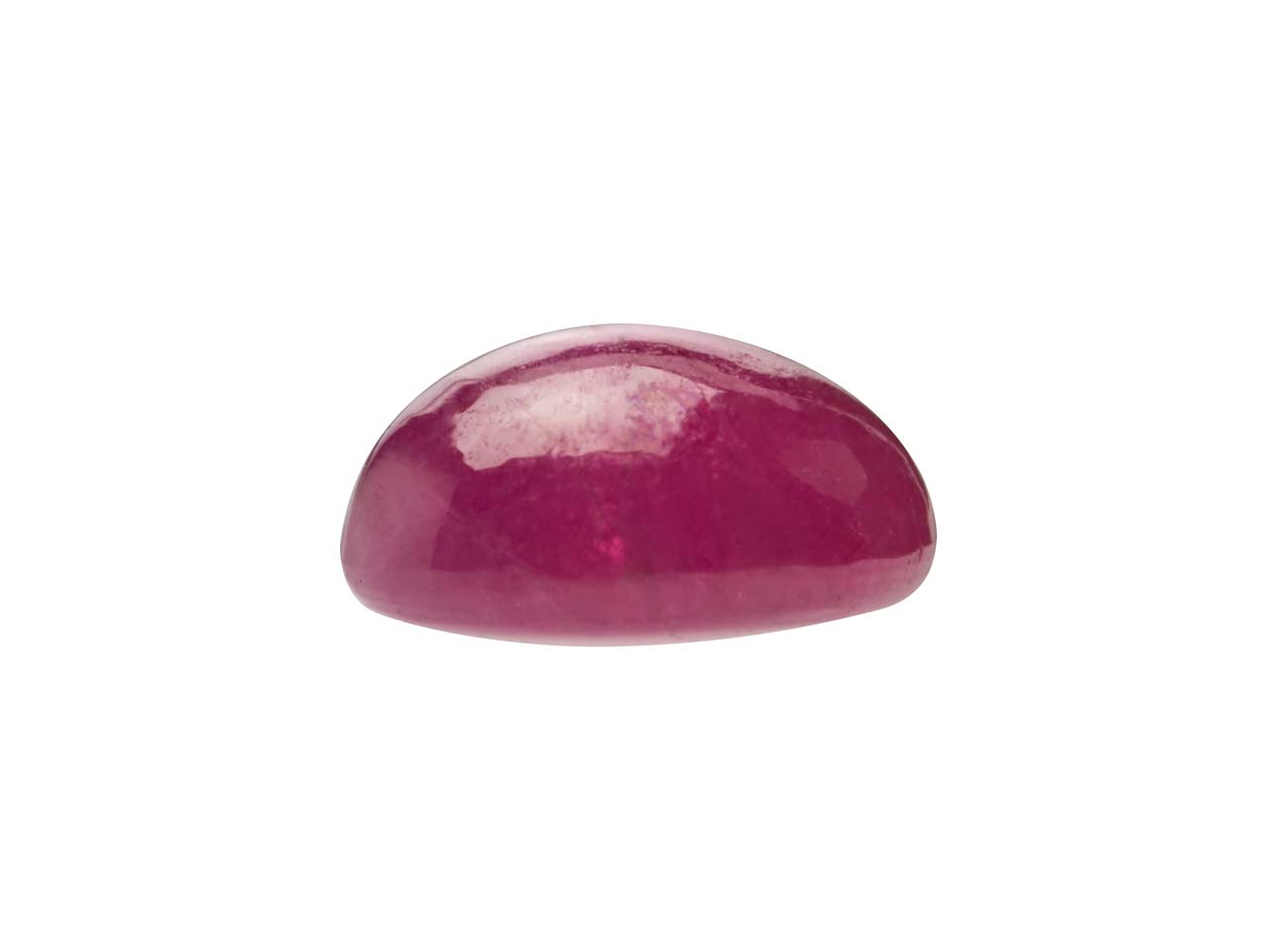 Ruby, Round Cabochon, 4mm - cooksongold.com