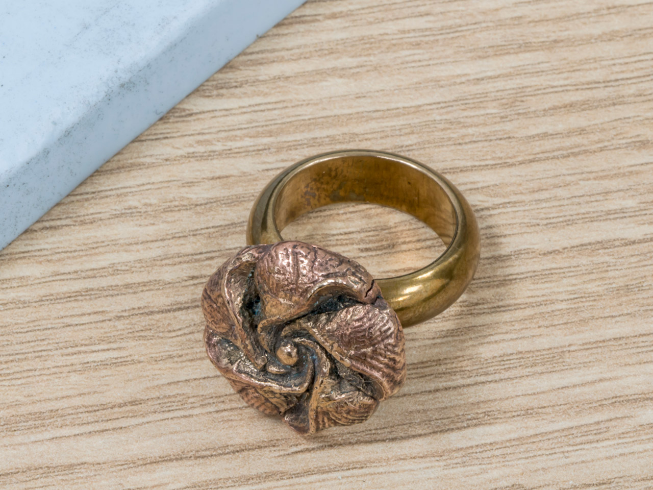 Prometheus Interchangeable Ring Size N Brass - cooksongold.com