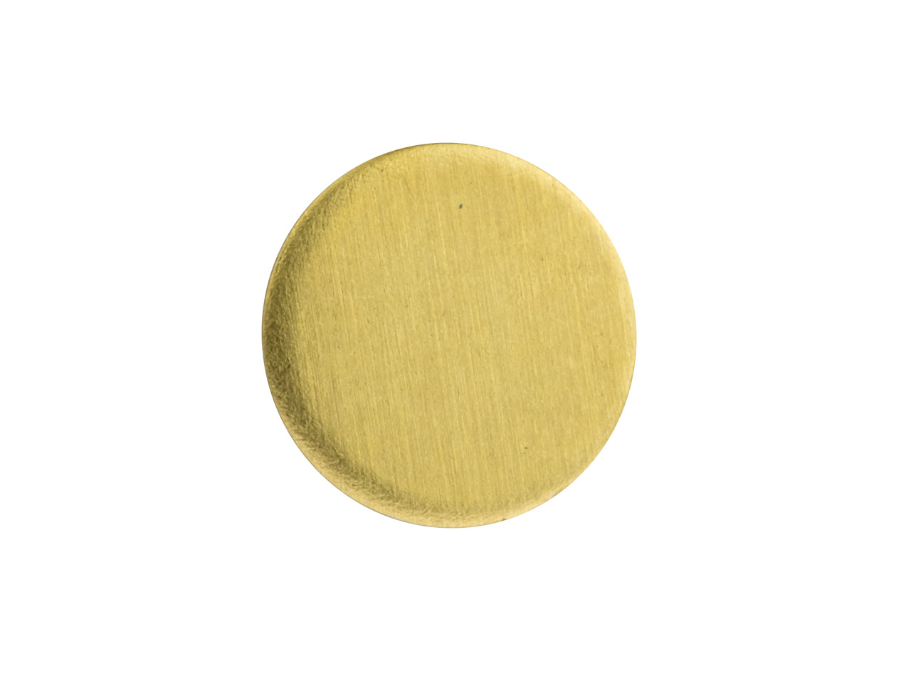 Brass Discs Round Pack of 6, 10mm - cooksongold.com