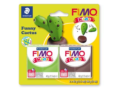 Fimo Dino Kids Form And Play Polymer Clay Set - cooksongold.com