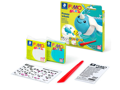 Fimo Mermaid Kids Form And Play Polymer Clay Set - cooksongold.com