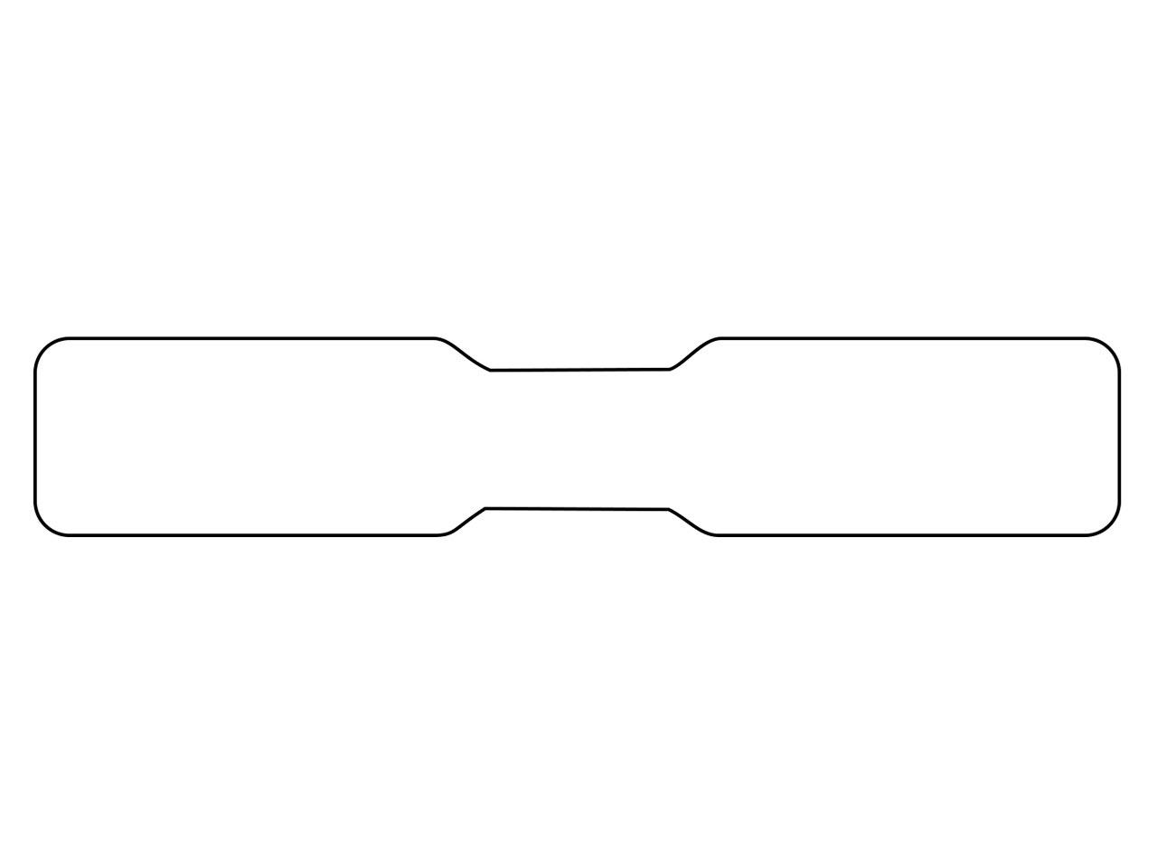 White Dumbbell Jewellery Labels, Box Of 1000, 10mm X 51mm - cooksongold.com