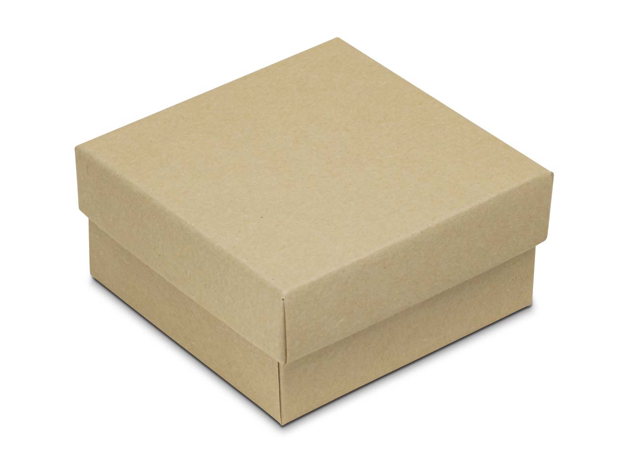Kraft Recycled Paper Ring Box 100% Recycled - cooksongold.com