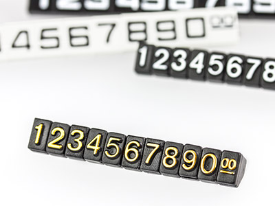 Jewellery Price Cubes | Display Cubes - Cooksongold