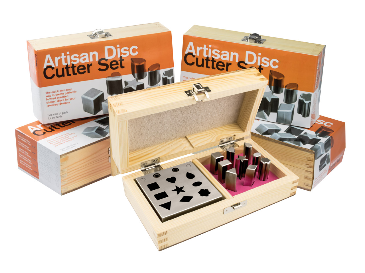 Artisan Assorted Shape Disc Cutter, 9 Shapes - cooksongold.com