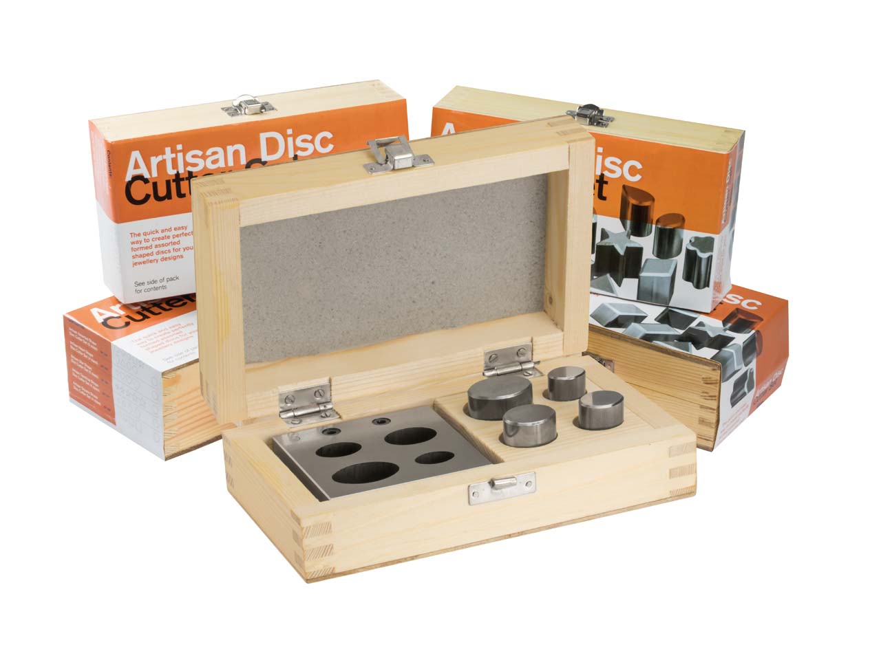 Artisan Oval Disc Cutter Set 4 Sizes - cooksongold.com