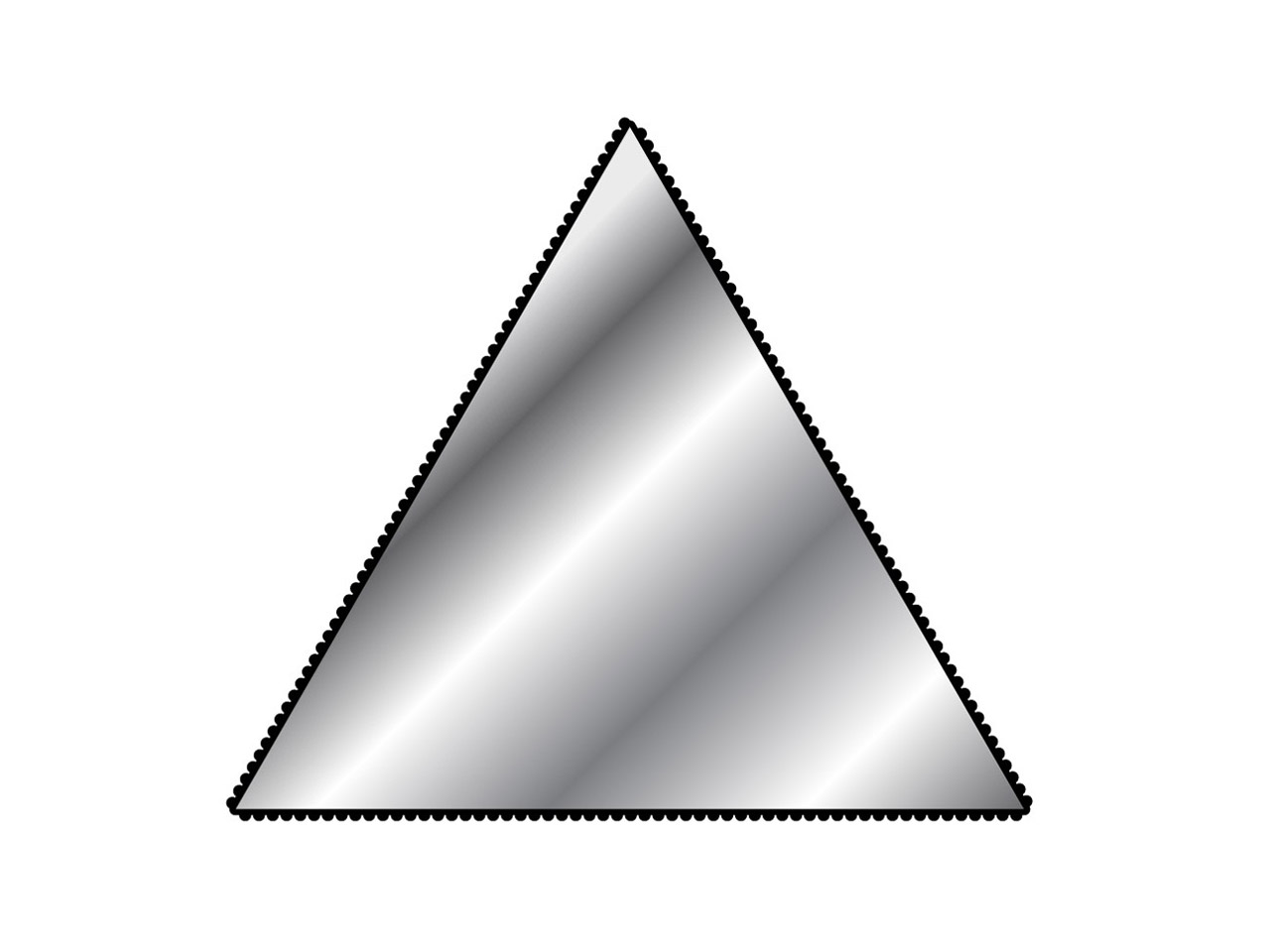 Needle File, Three Square, 160mm, Cut 2 - Medium Grade - cooksongold.com