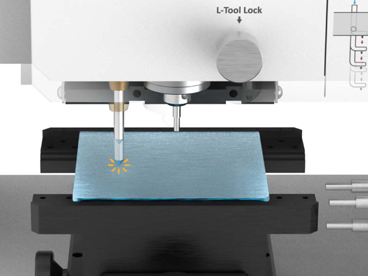 Magic E7 CNC Engraving And Cutting Machine With Lid And Cutting ...