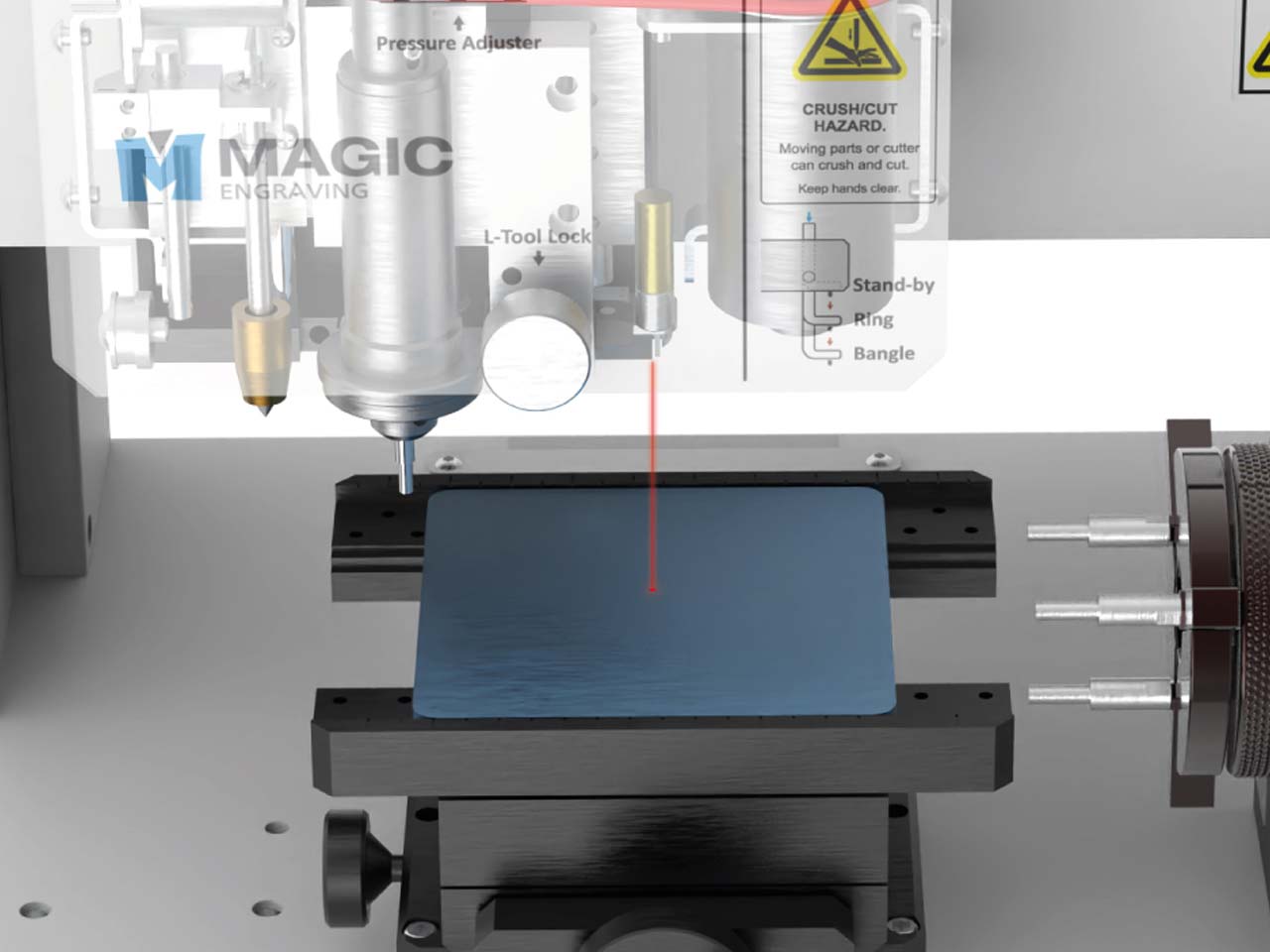 Magic S7 CNC Engraving Machine With Lid - cooksongold.com