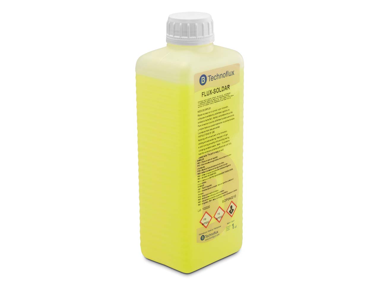 Technoflux Flux Soldering Liquid, 1L | Cooksongold - cooksongold.com