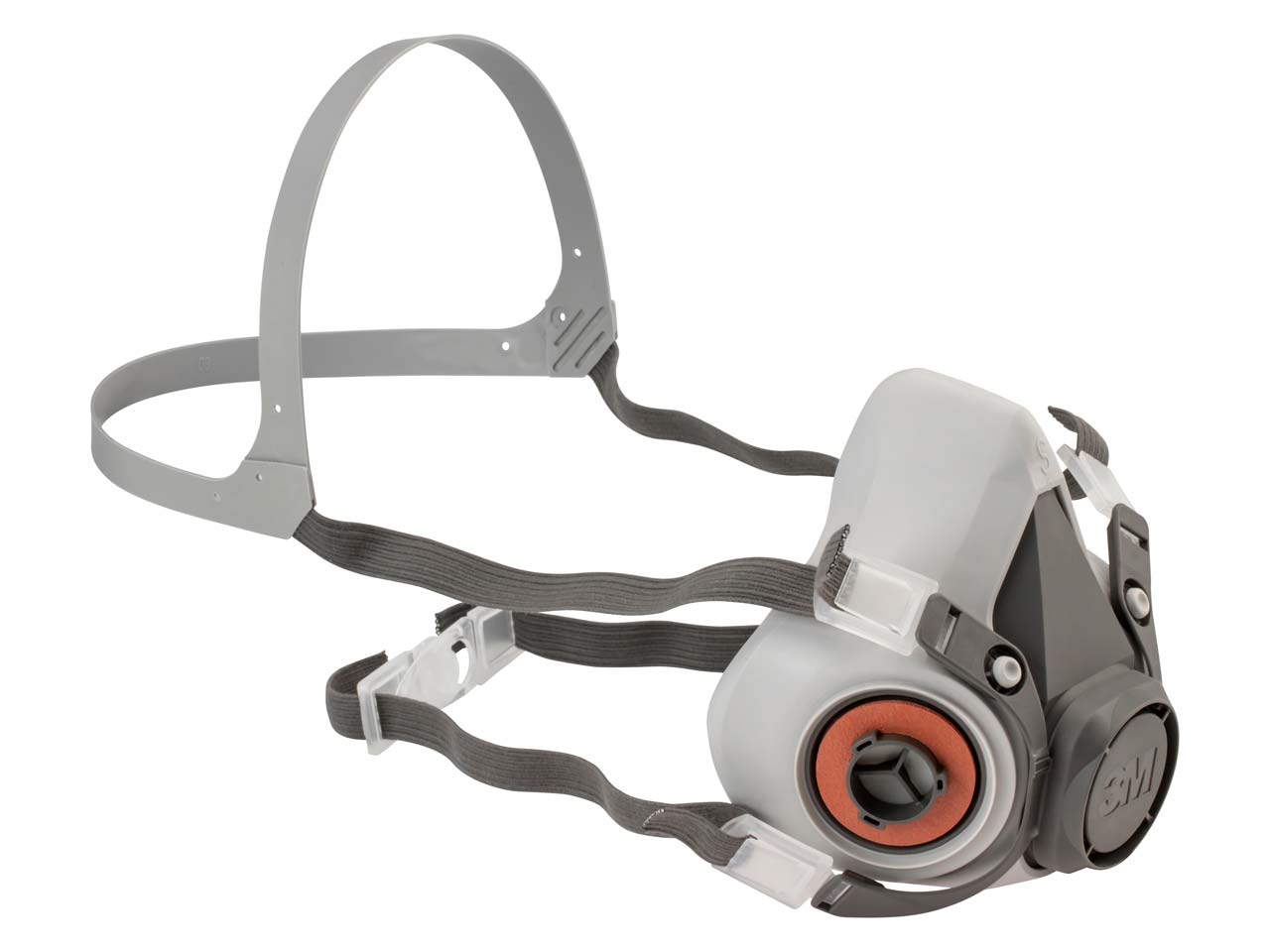 3M Half Mask Respirator, 6100 Model - cooksongold.com