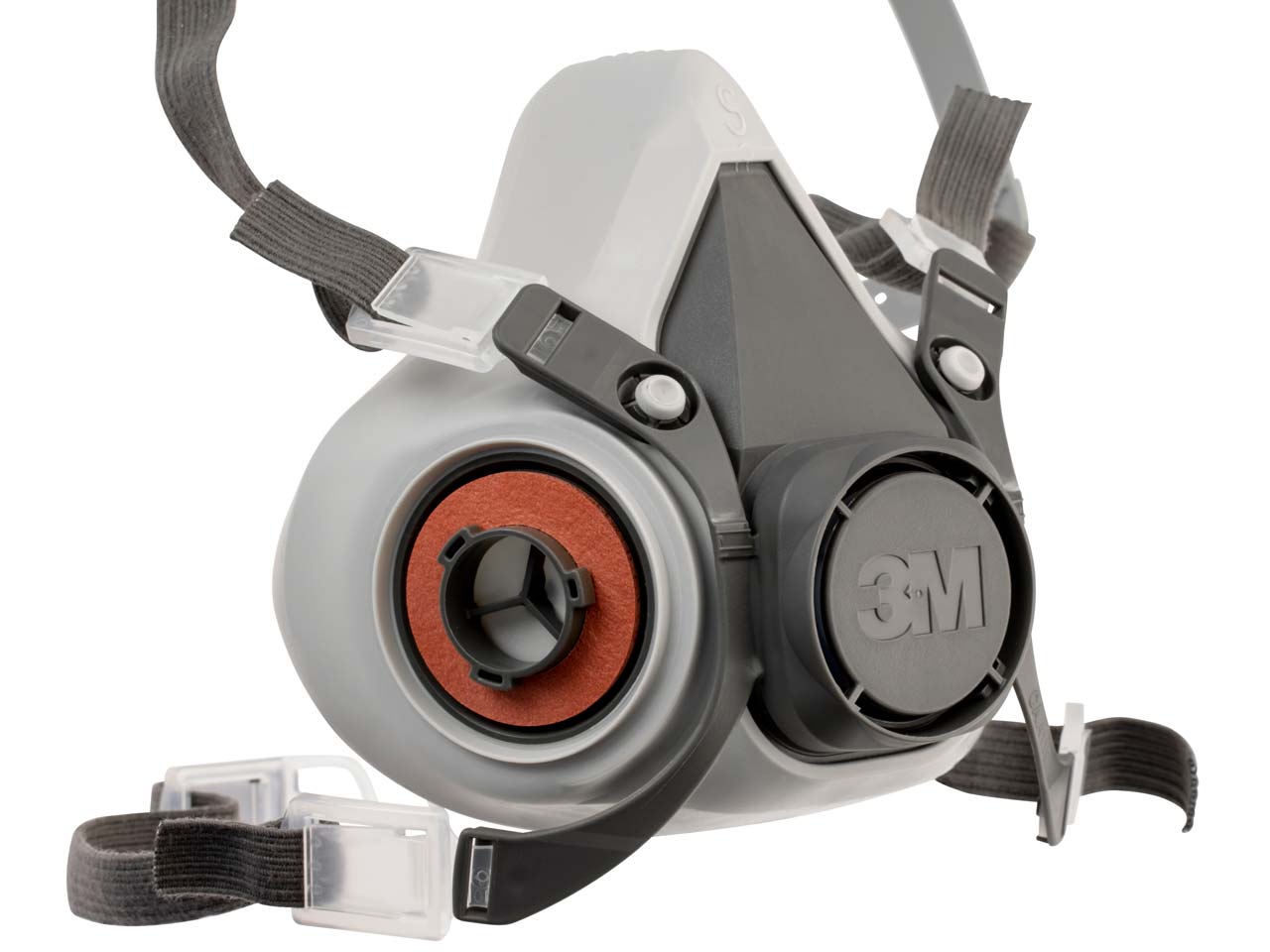 3M Half Mask Respirator, 6100 Model - cooksongold.com