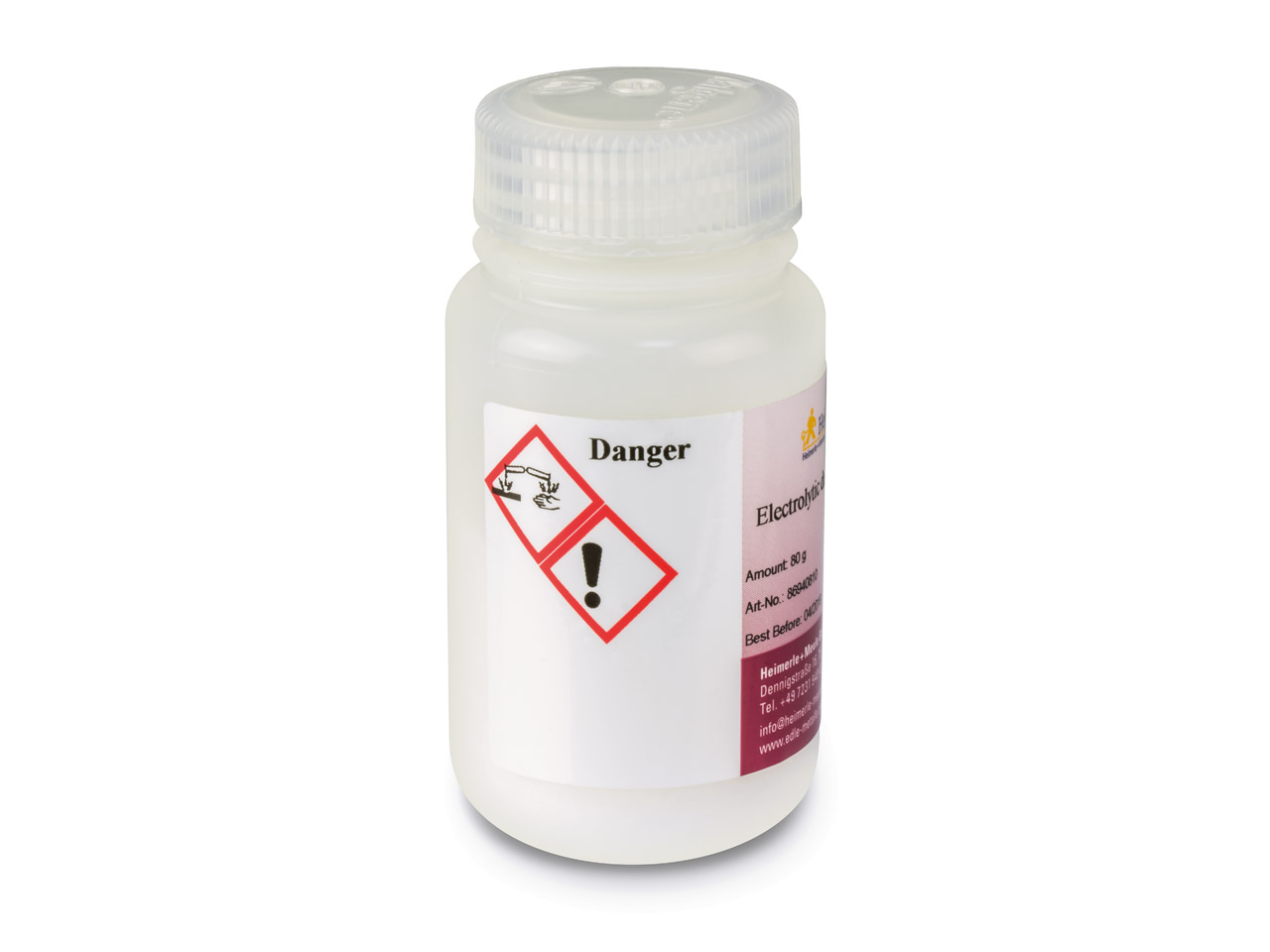 Heimerle + Meule Electrolytic Degreasing Cleaning Salts 80g UN3262 ...