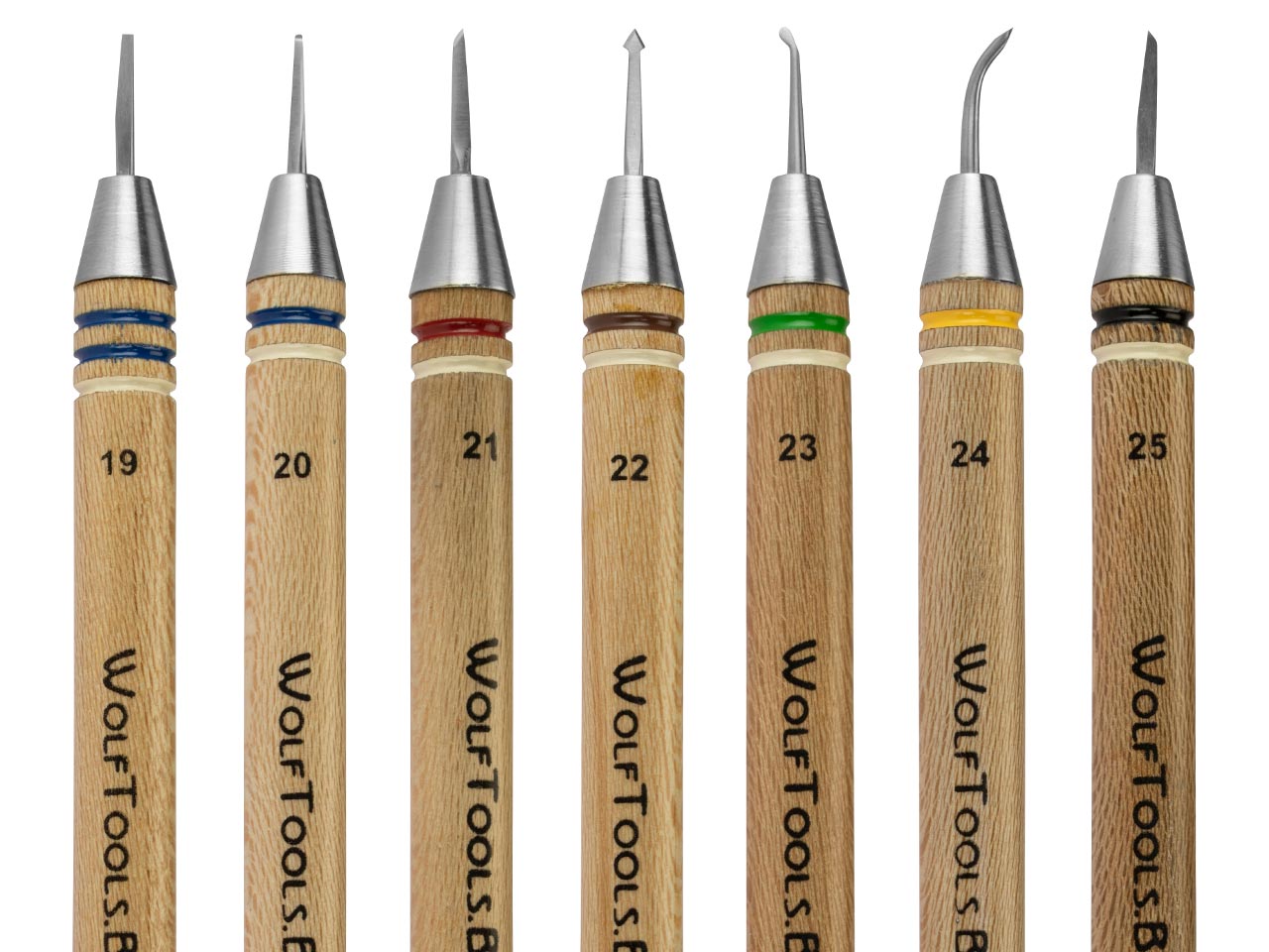 Wolf Tools Precision Micro Wax Carver Set Of 8 - cooksongold.com