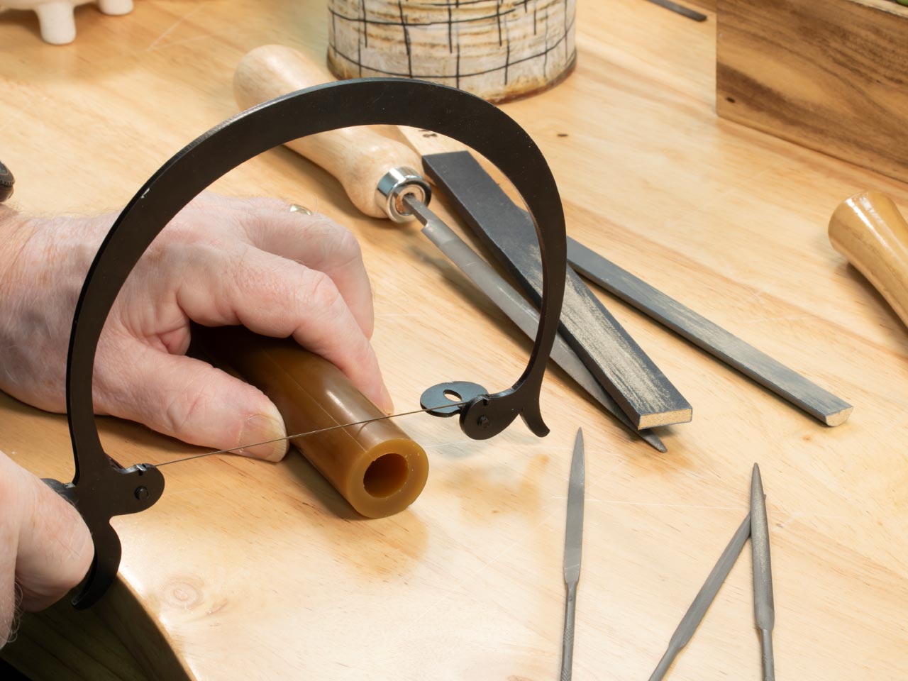 Wolf Wax By Ferris, Round Wax Tube With Off Centre, Gold, 150mm/5.9 ...