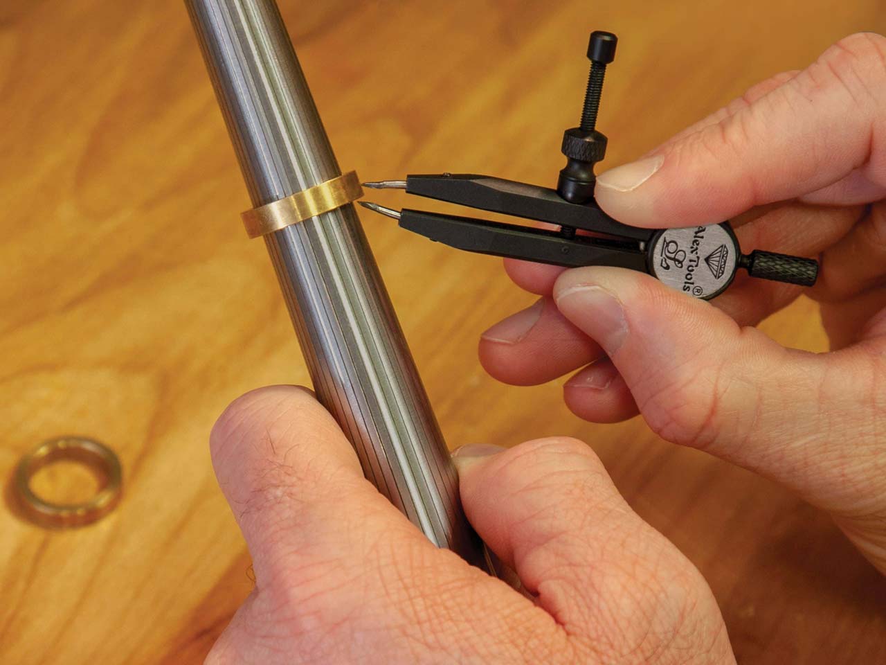 GRS® Ring Layout Mandrel For Spacing, With Interval Markings ...