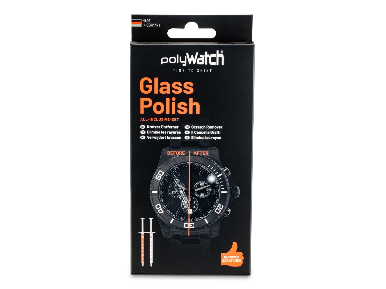polyWatch Glass Polish And Scratch Remover Kit - cooksongold.com