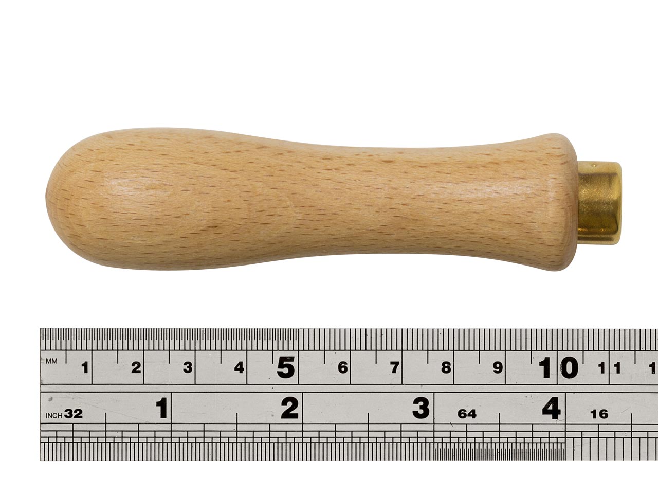 Wooden File Handle, 110mm/4.3" - cooksongold.com