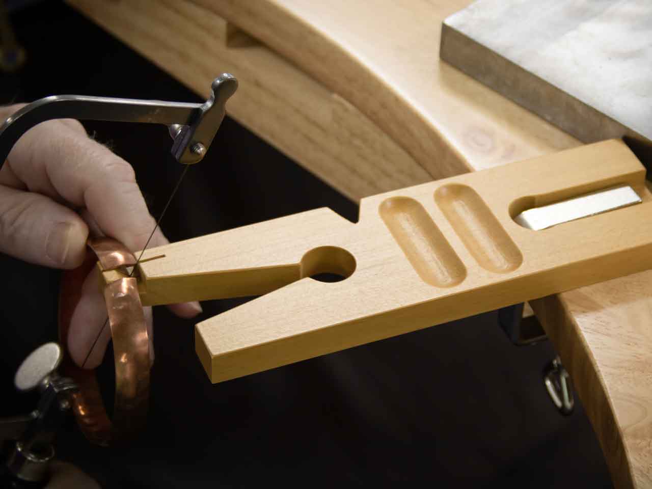 Multi Purpose Bench Peg With Multi Slots - cooksongold.com