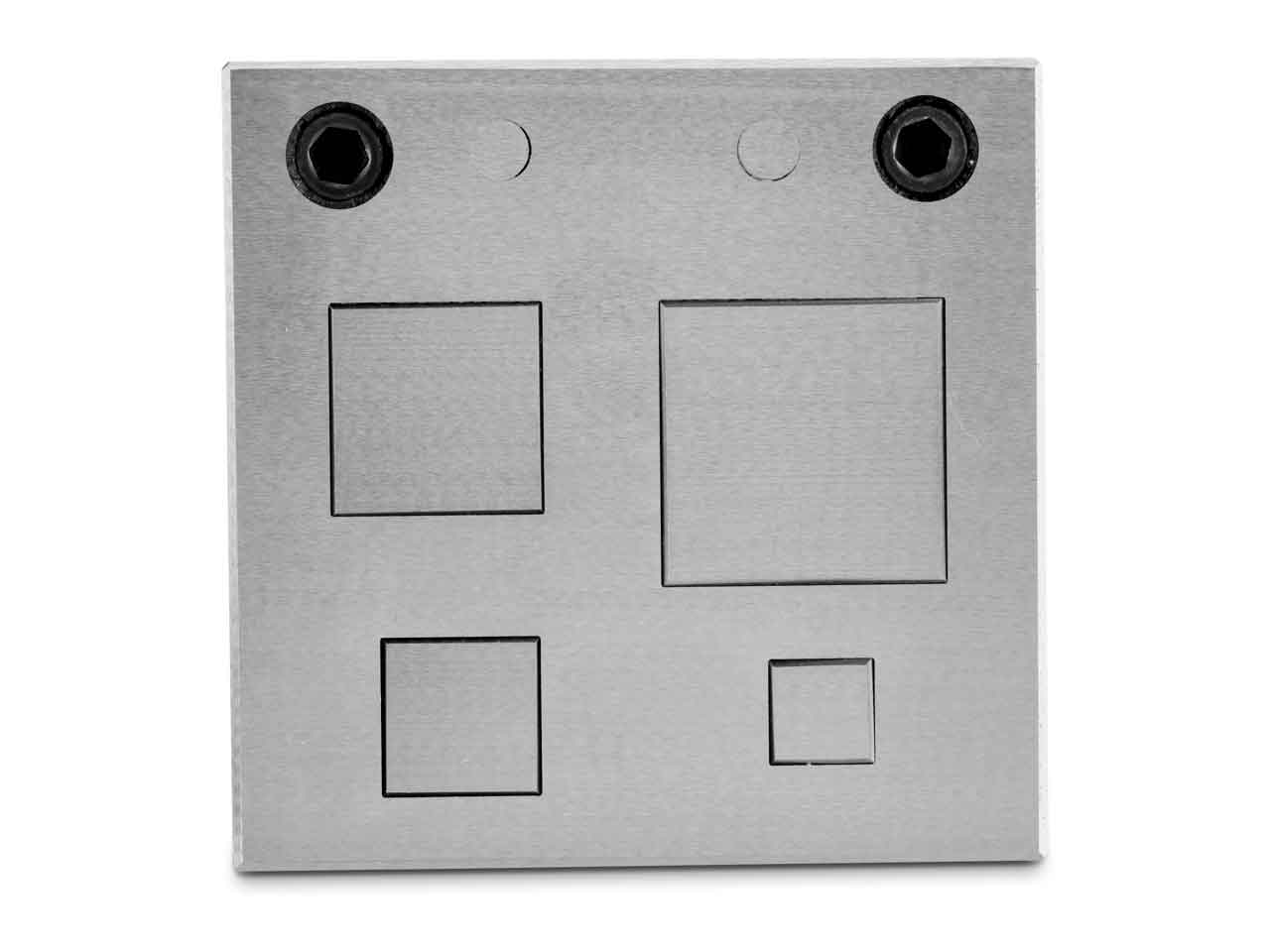 Square Shaped Disc Cutter Set Of 4 From 10mm To 27mm - cooksongold.com