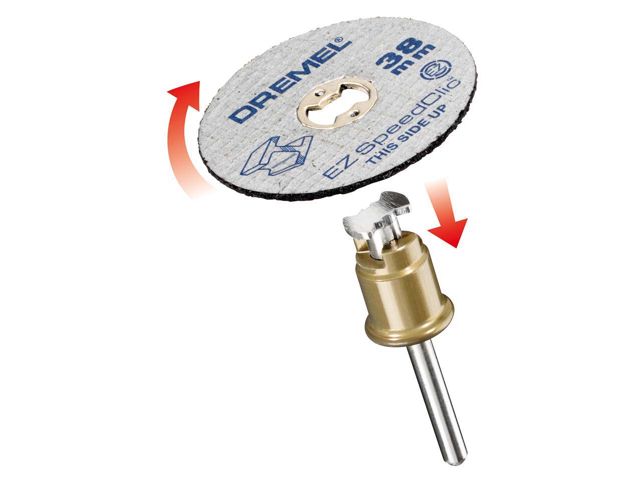 Dremel Speedclic Mandrel - cooksongold.com