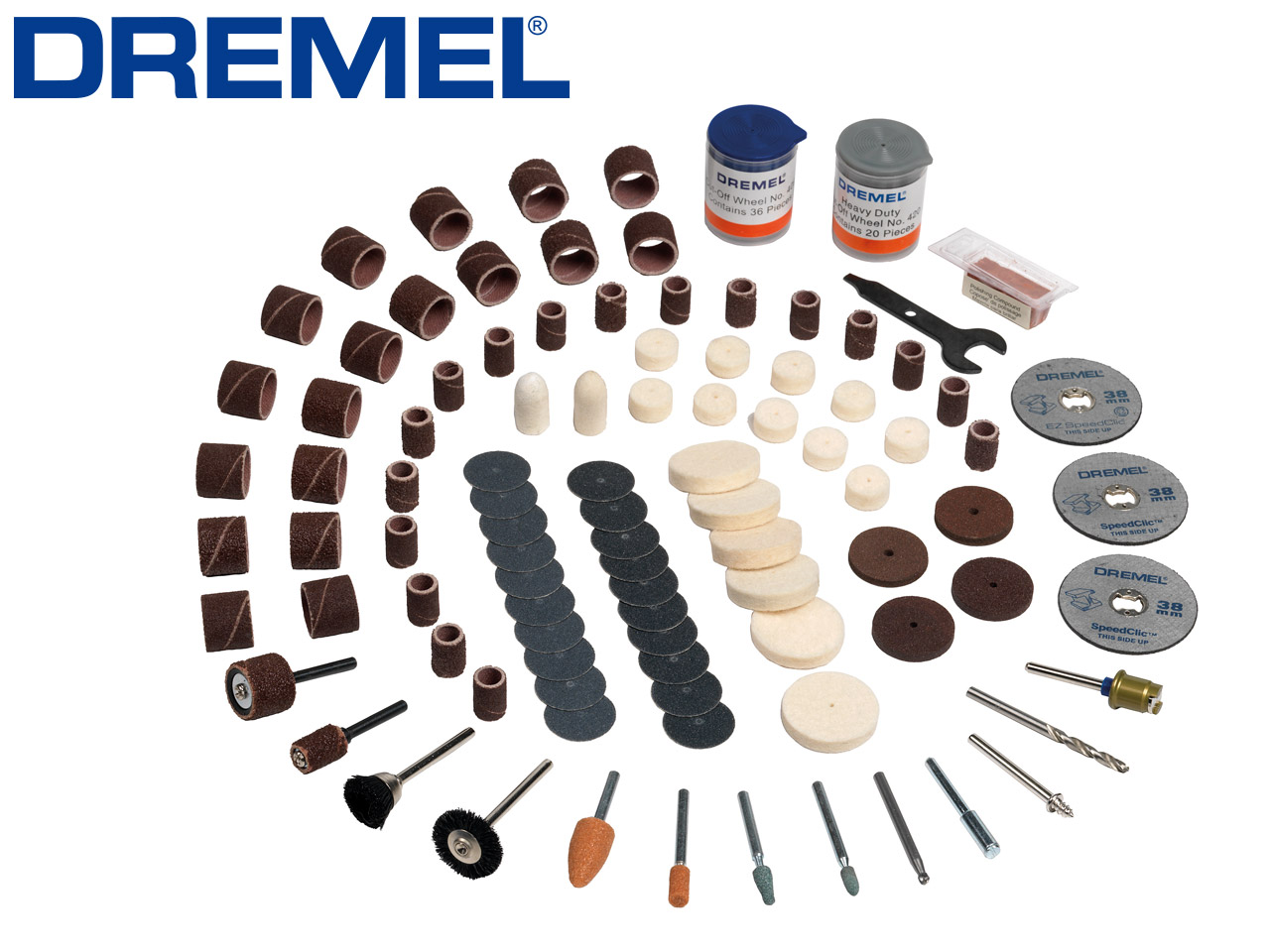 Dremel Accessory Set 150 Pieces - cooksongold.com