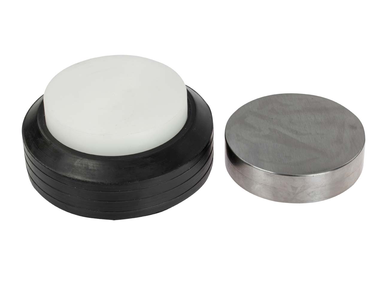 Round Steel And Nylon Bench Anvil Block - cooksongold.com