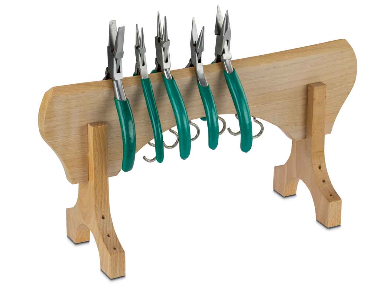 Wooden Collapsible Pliers Stand - cooksongold.com