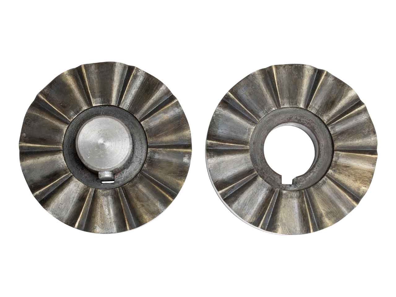 Bangle Forming Press Die, 10 Fancy Scallop Pattern - cooksongold.com