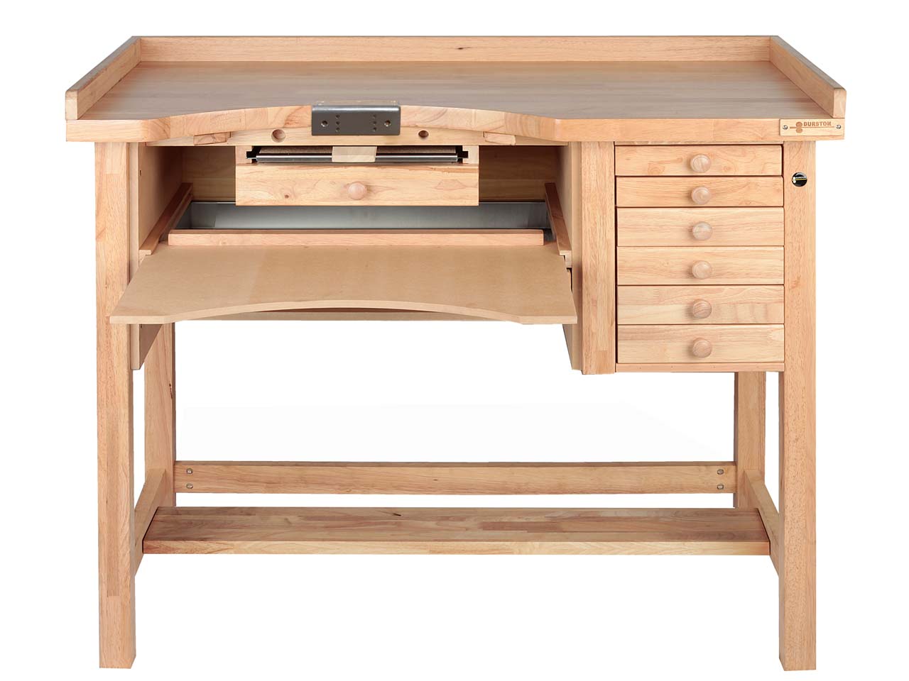 Durston Jewellers Hardwood Workbench, Superior - cooksongold.com