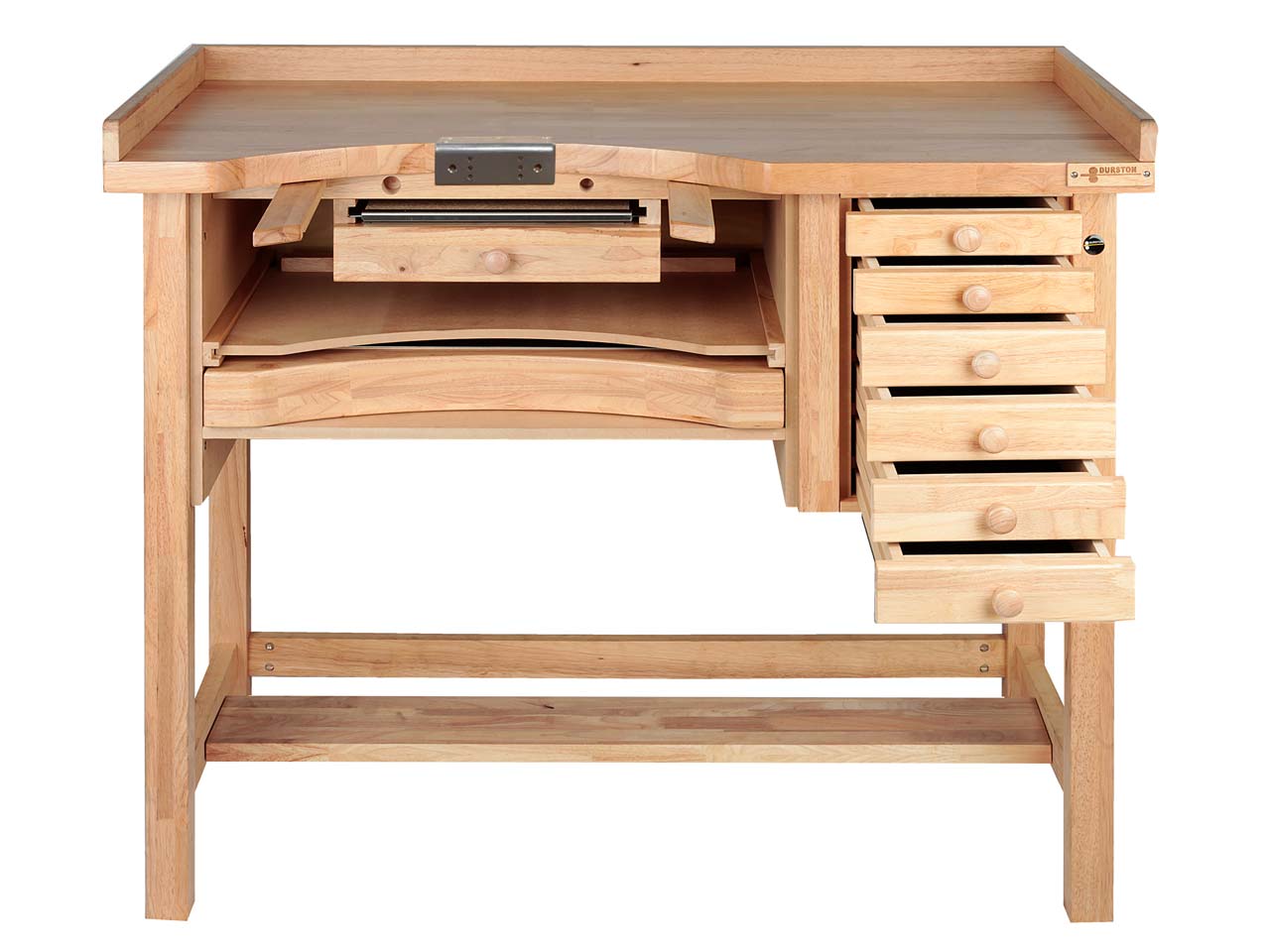 Durston Jewellers Hardwood Workbench, Superior - cooksongold.com
