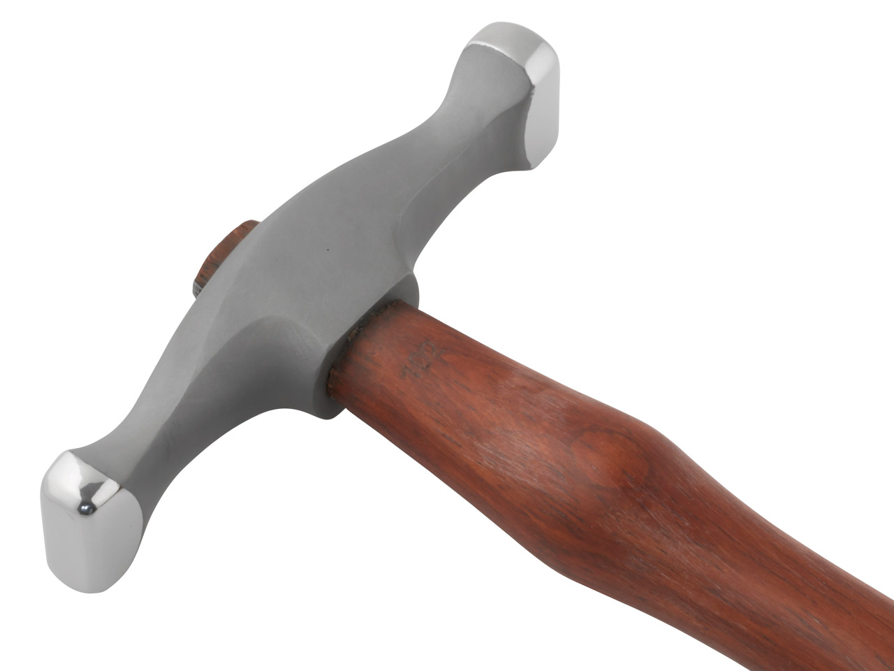 Fretz Silversmithing Rounded Wide Raising Hammer - cooksongold.com