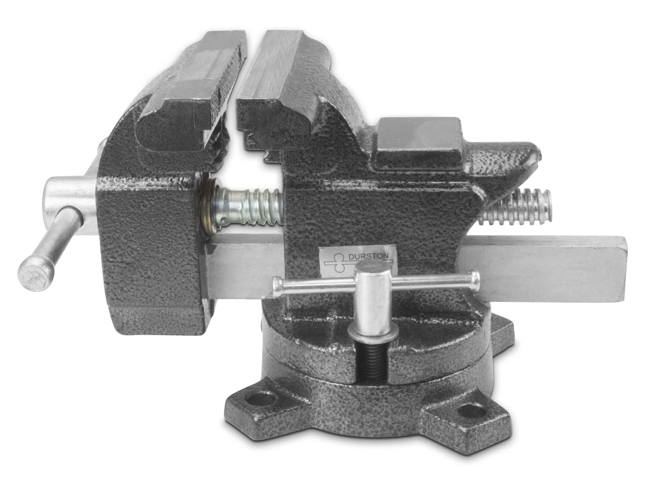 Durston Large Bench Vice, 102mm/4" Swivel Base - cooksongold.com