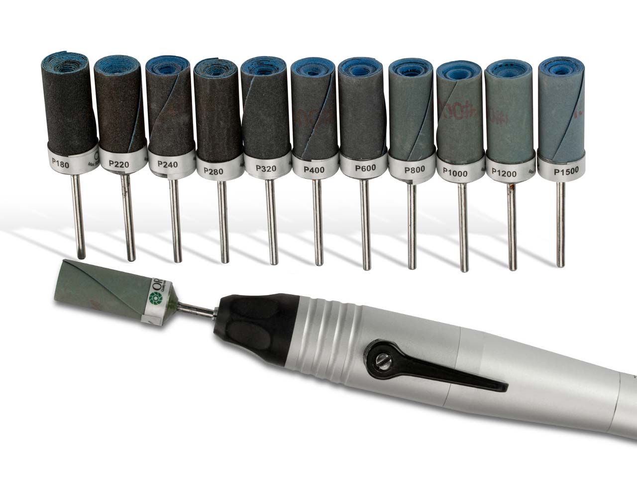 Matador Sander Roll Set Of 12, 180 - 2000 Grit - cooksongold.com