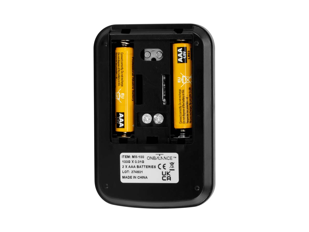 On Balance Myco MX-100 Digital Mini Scale, 100g X 0.01g - cooksongold.com