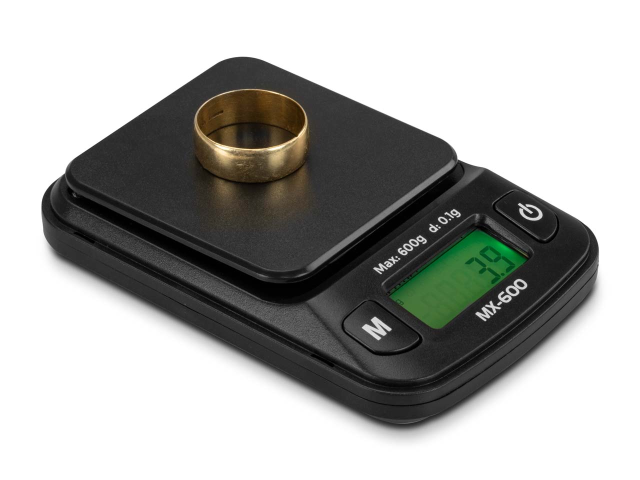 On Balance Myco MX-600 Digital Mini Scale, 600g X 0.1g - cooksongold.com