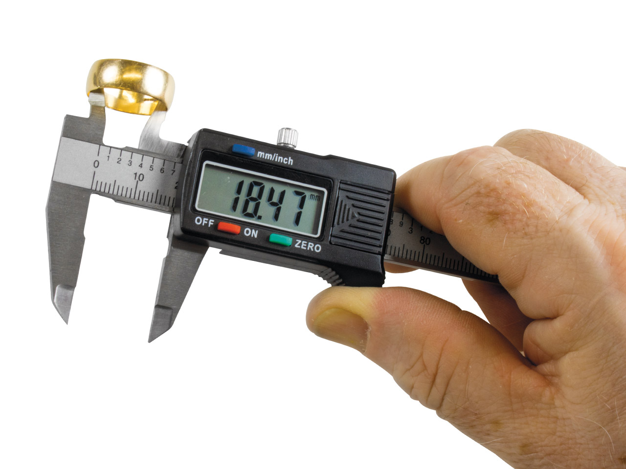 Stainless Steel Digital Slide Vernier Gauge 101.6mm/4" - cooksongold.com