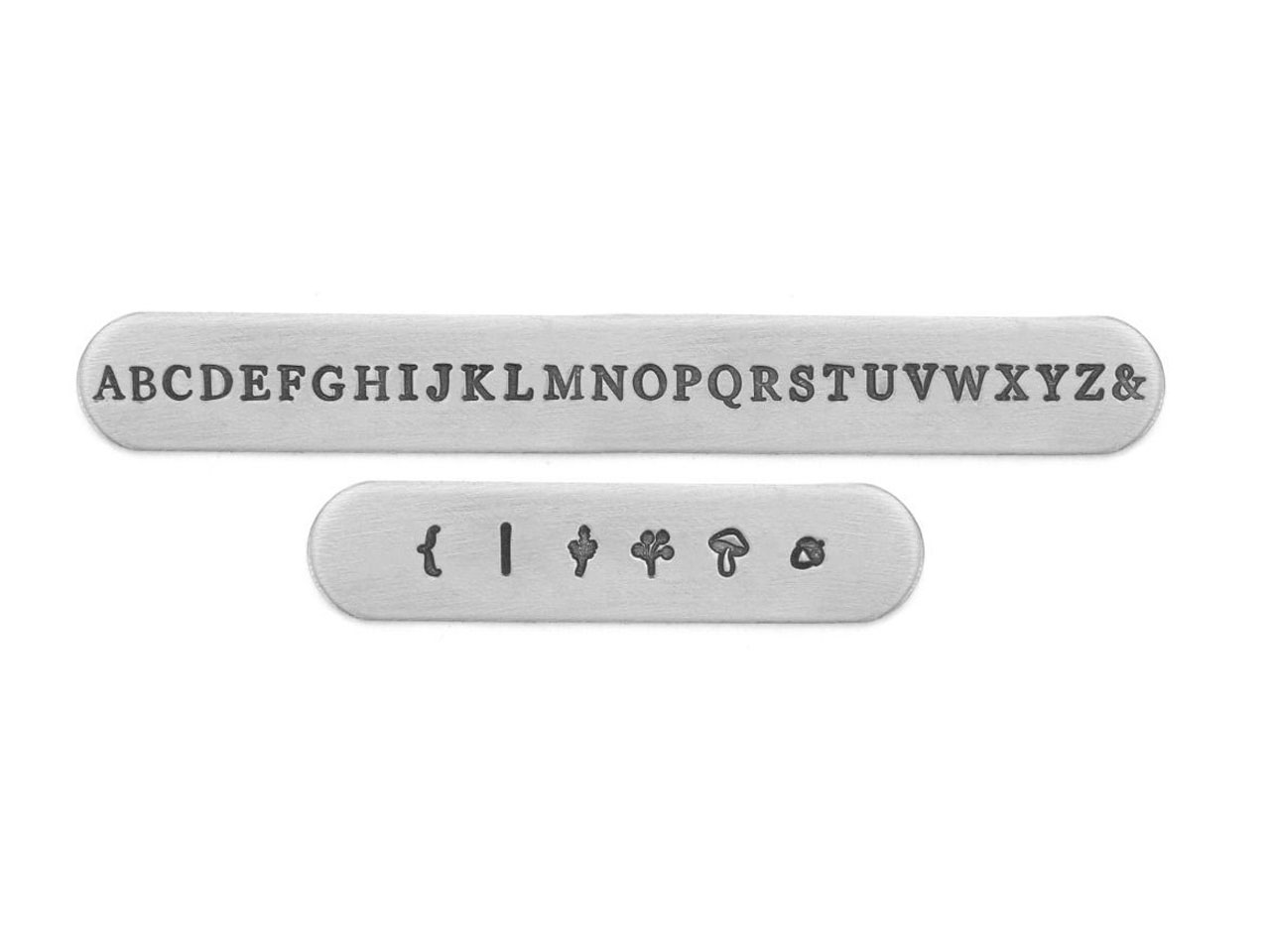 ImpressArt Signature Plus Ember Letter Stamp Set Uppercase 2.5mm ...