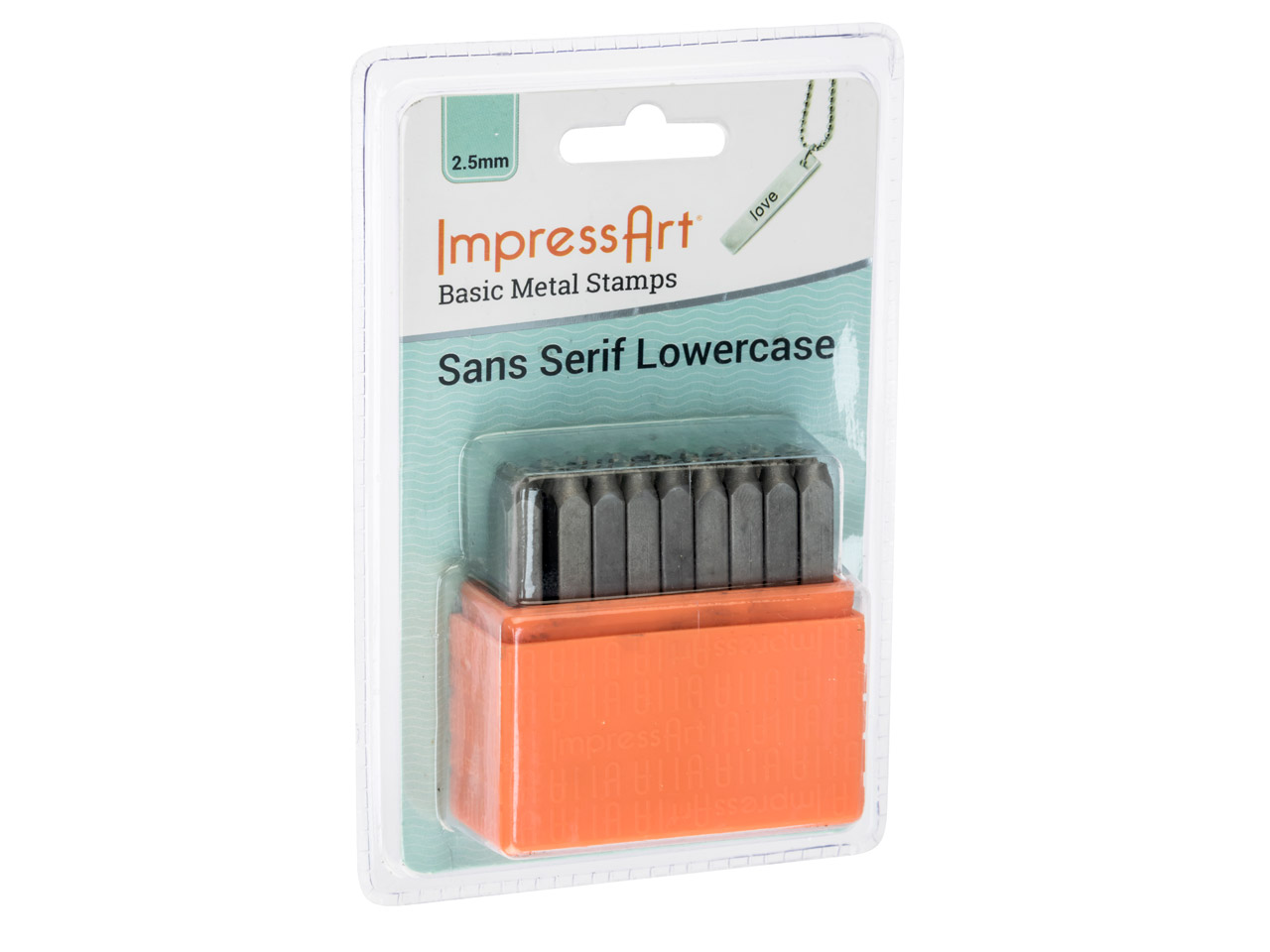 ImpressArt Basic Letter Stamp Set Lowercase 2.5mm - cooksongold.com