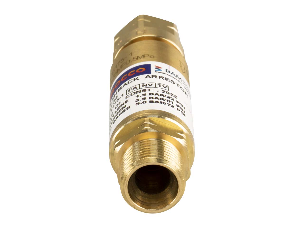 Sirocco Propane Flashback Arrestor - cooksongold.com